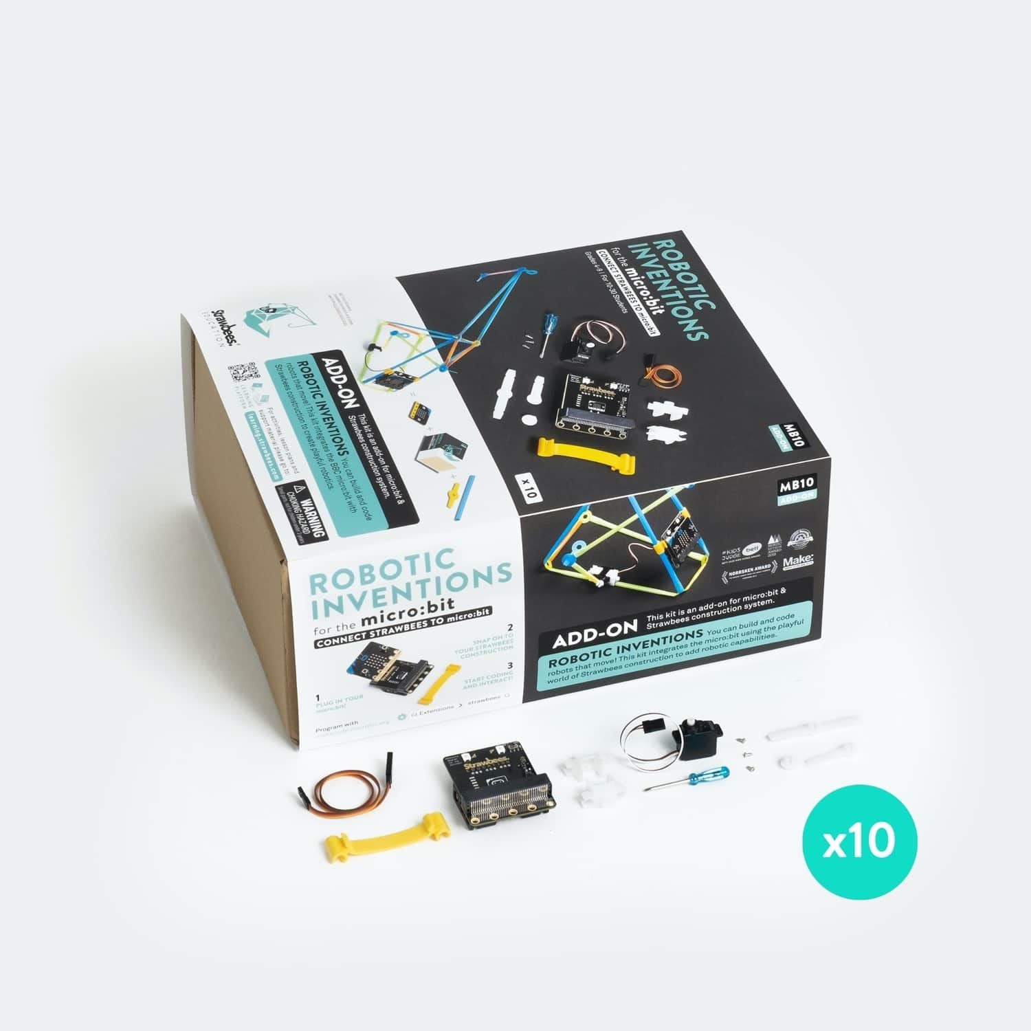 Strawbees Robotic Invention for Micro:Bit — Brault & Bouthillier